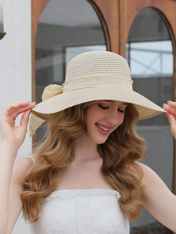 Solid Wide Brim Hat | SHEIN USA