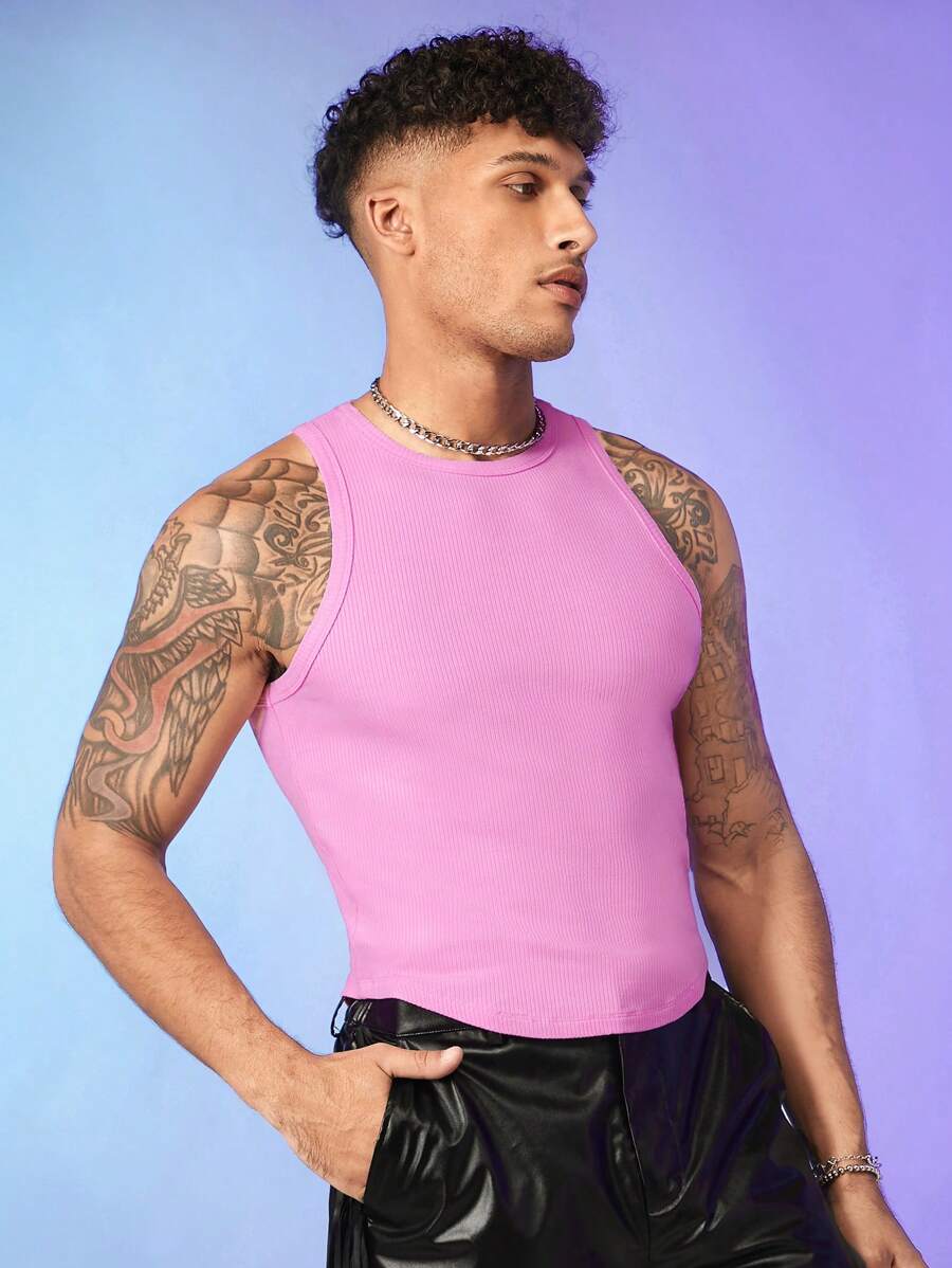 FeverCity Men Solid Tank Top | SHEIN USA