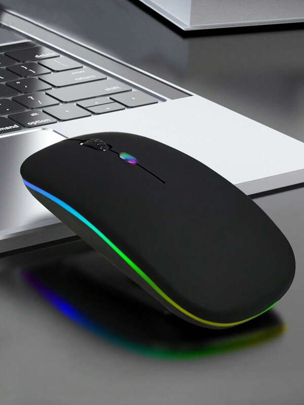 RGB Light Silent Wireless Mouse, Gaming Mouse | SHEIN USA
