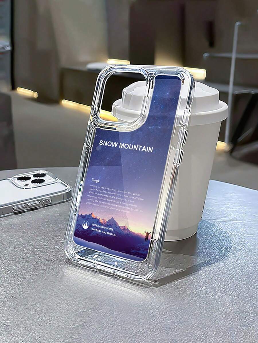 Mountain Pattern Phone Case | SHEIN USA