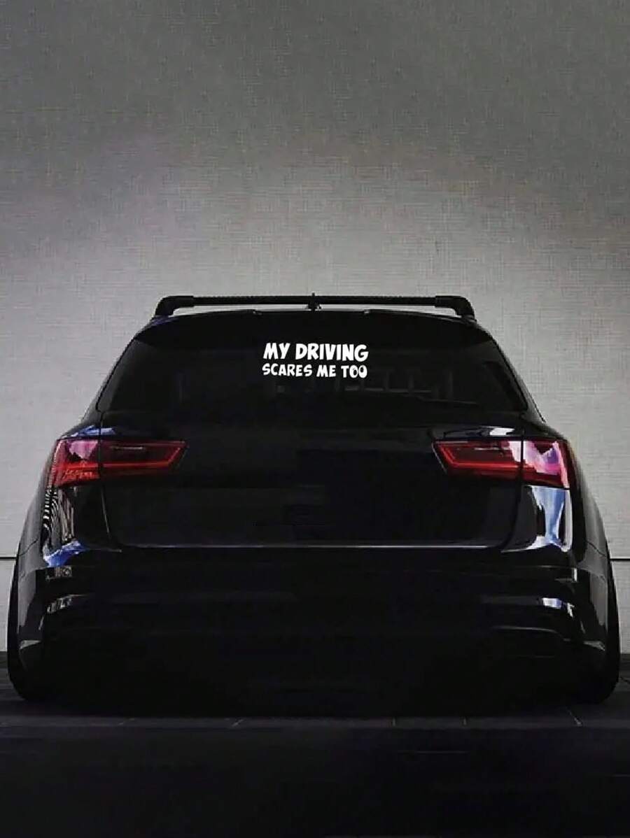 Car Window Bumper Decal Slogan Graphic Car Sticker, Windshield Truck ...