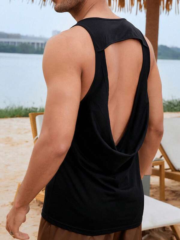 Manfinity Basics Men Solid Tank Top | SHEIN UK