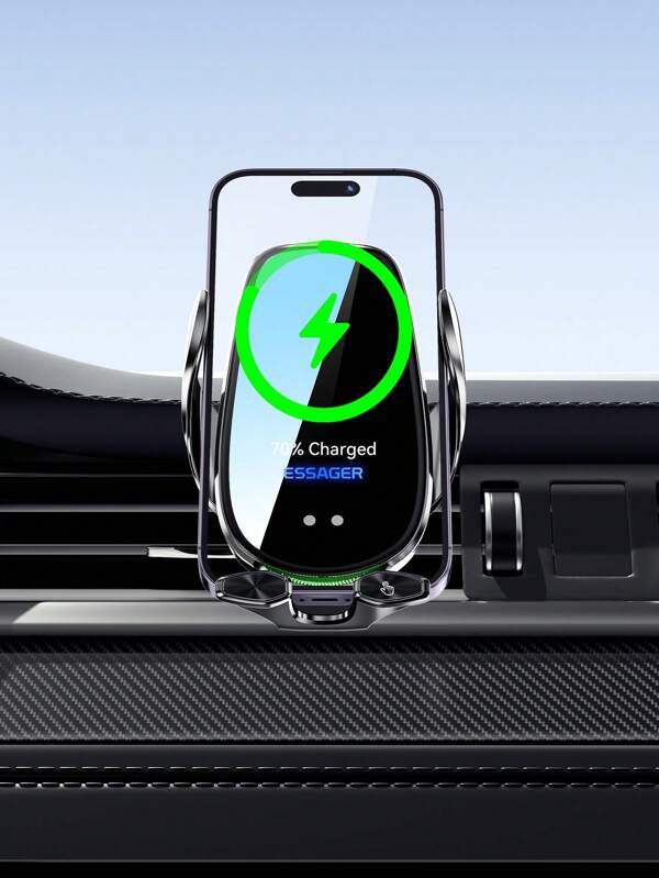 Essager Essager Qi 15w Wireless Charger Car Phone Holder In Car Air