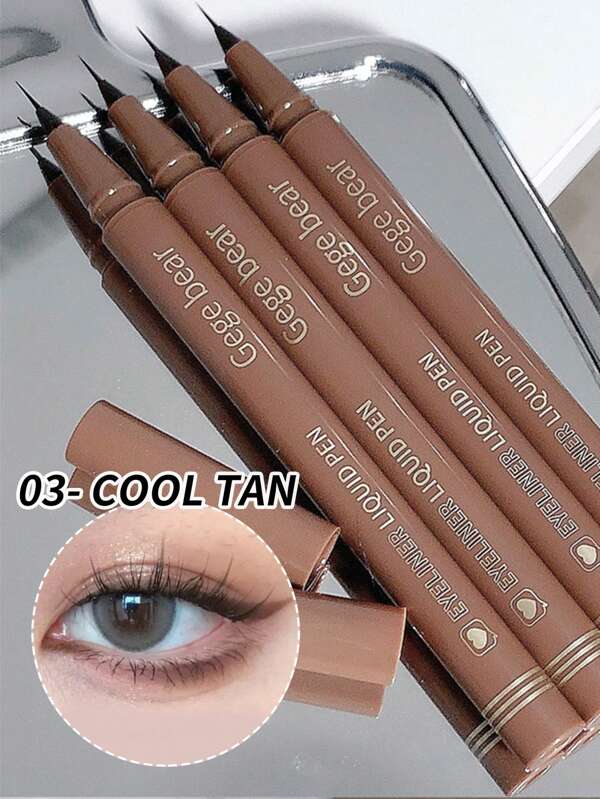 Long-wearing Eyeliner Pen, Waterproof Smudge Proof Liquid Eyeliner ...