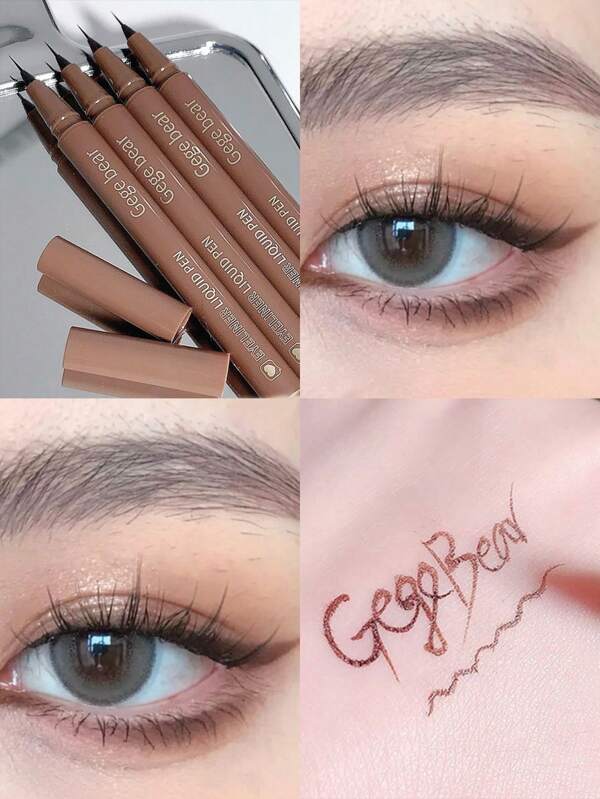 Long-wearing Eyeliner Pen, Waterproof Smudge Proof Liquid Eyeliner ...