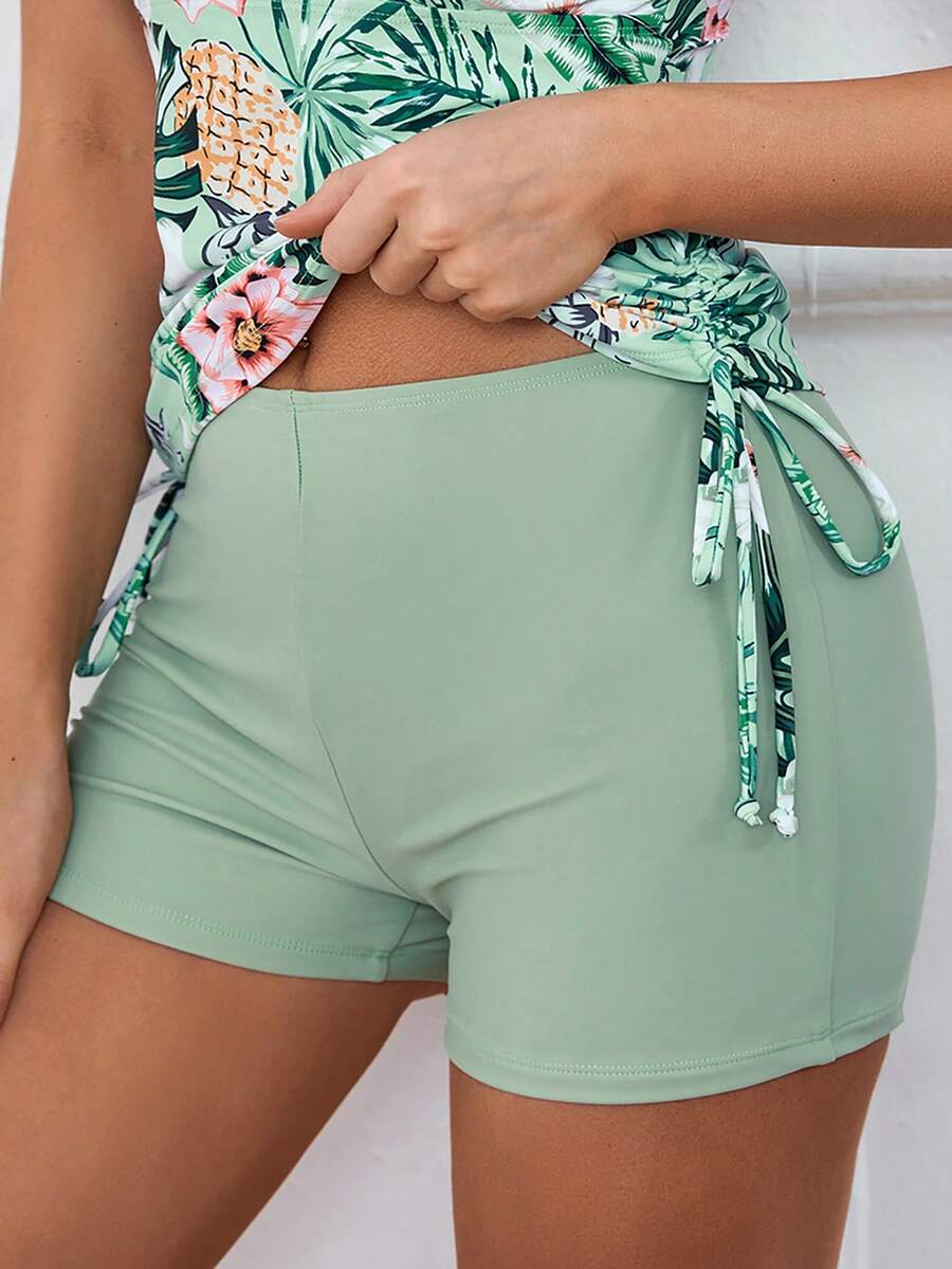 Solid Bikini Shorts | SHEIN USA