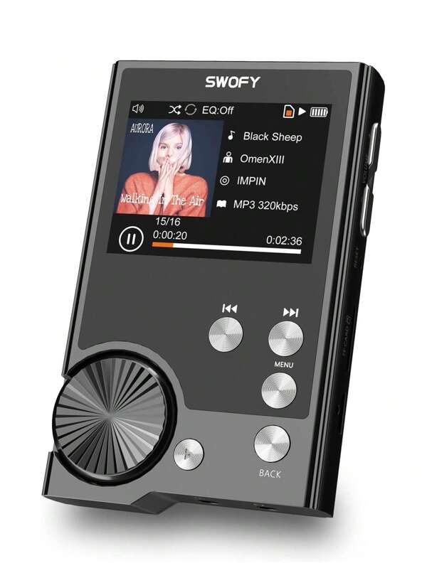 1 Peça Player Mp3 Portátil Hi-fi 64gb/swofy-m8 Dsd Hd De Áudio Digital ...