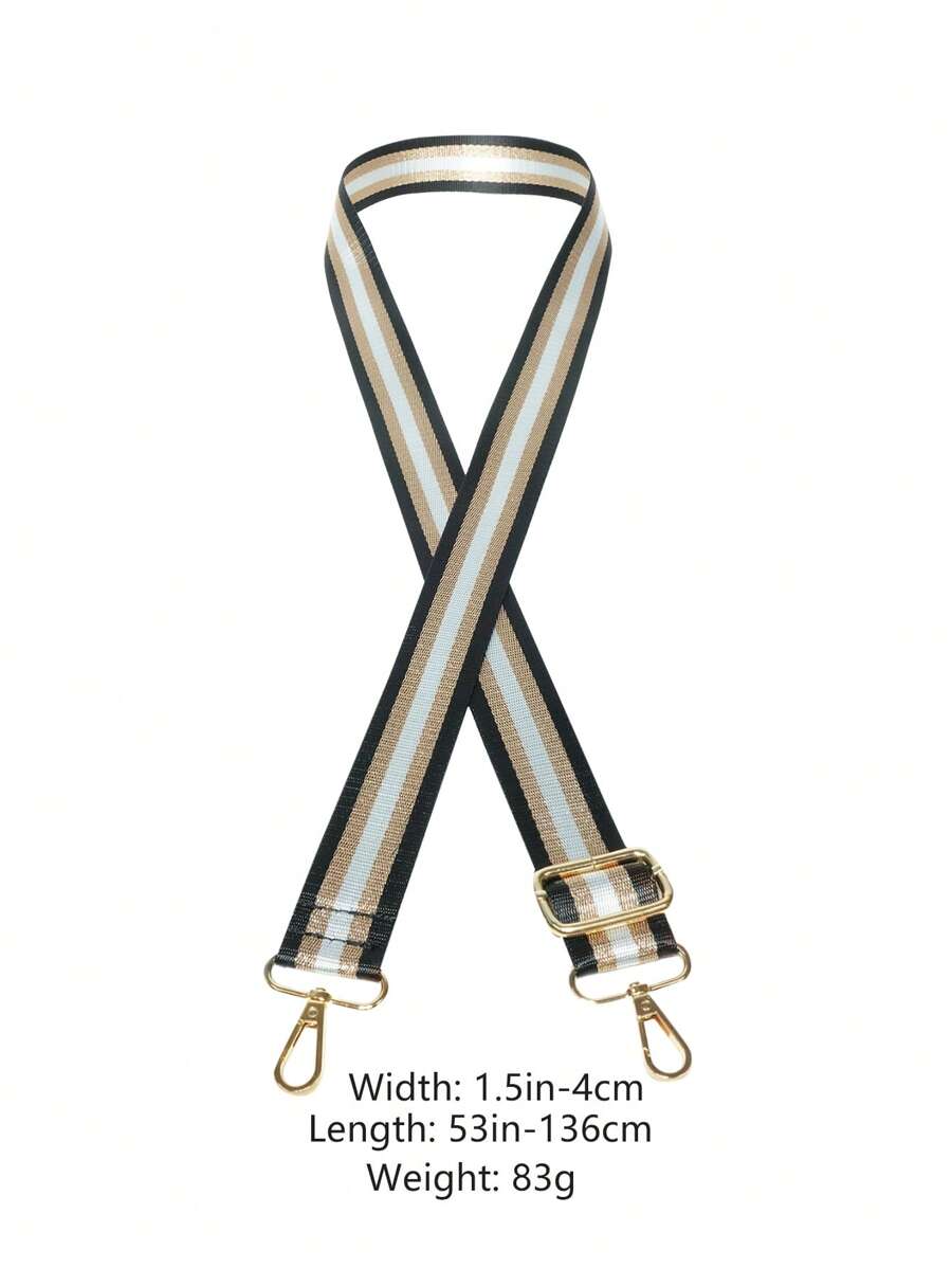 Striped Pattern Bag Strap Adjustable Polyester | SHEIN USA