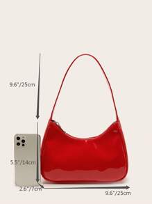 Fluorescent Red Funky Pu Hobo Bagmatching , Bag, Gifts, Outfit,Perfect ...