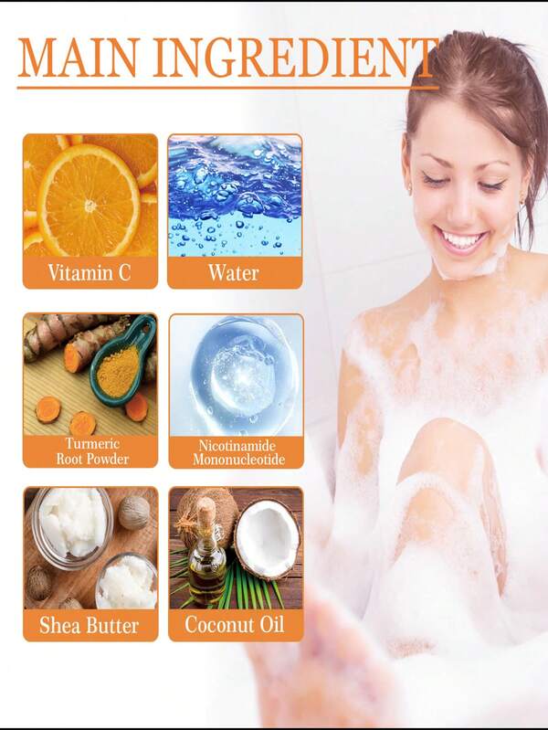 Vitamin C Body Soap, Moisturizing Repairing Skin Elasticity Slimming ...