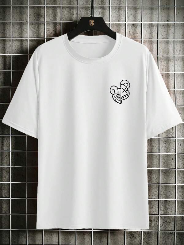 Manfinity EMRG Men Cartoon Graphic Tee | SHEIN USA