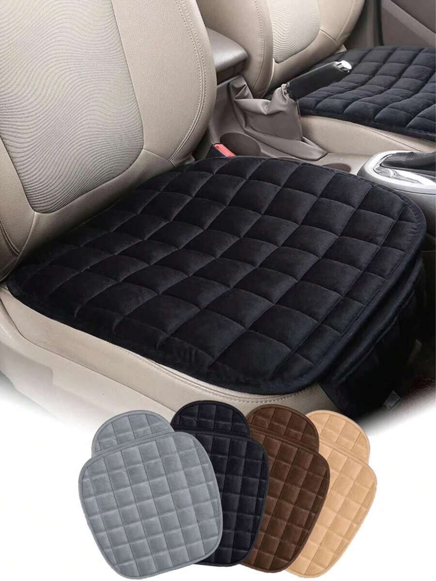 Plaid Embossed Car Seat Cushion | SHEIN USA