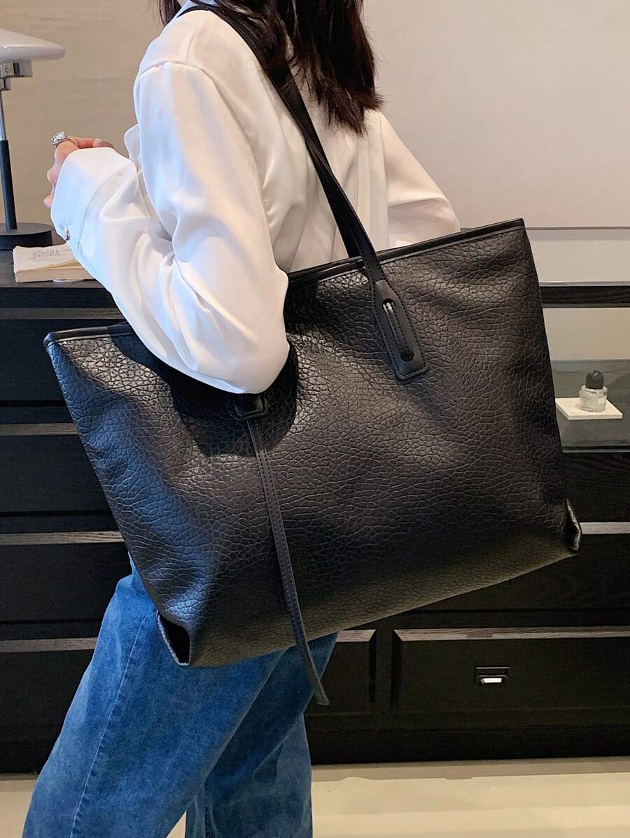 Large Capacity W Omen's Bag, Handbag, Versatile Shoulder Premium ...