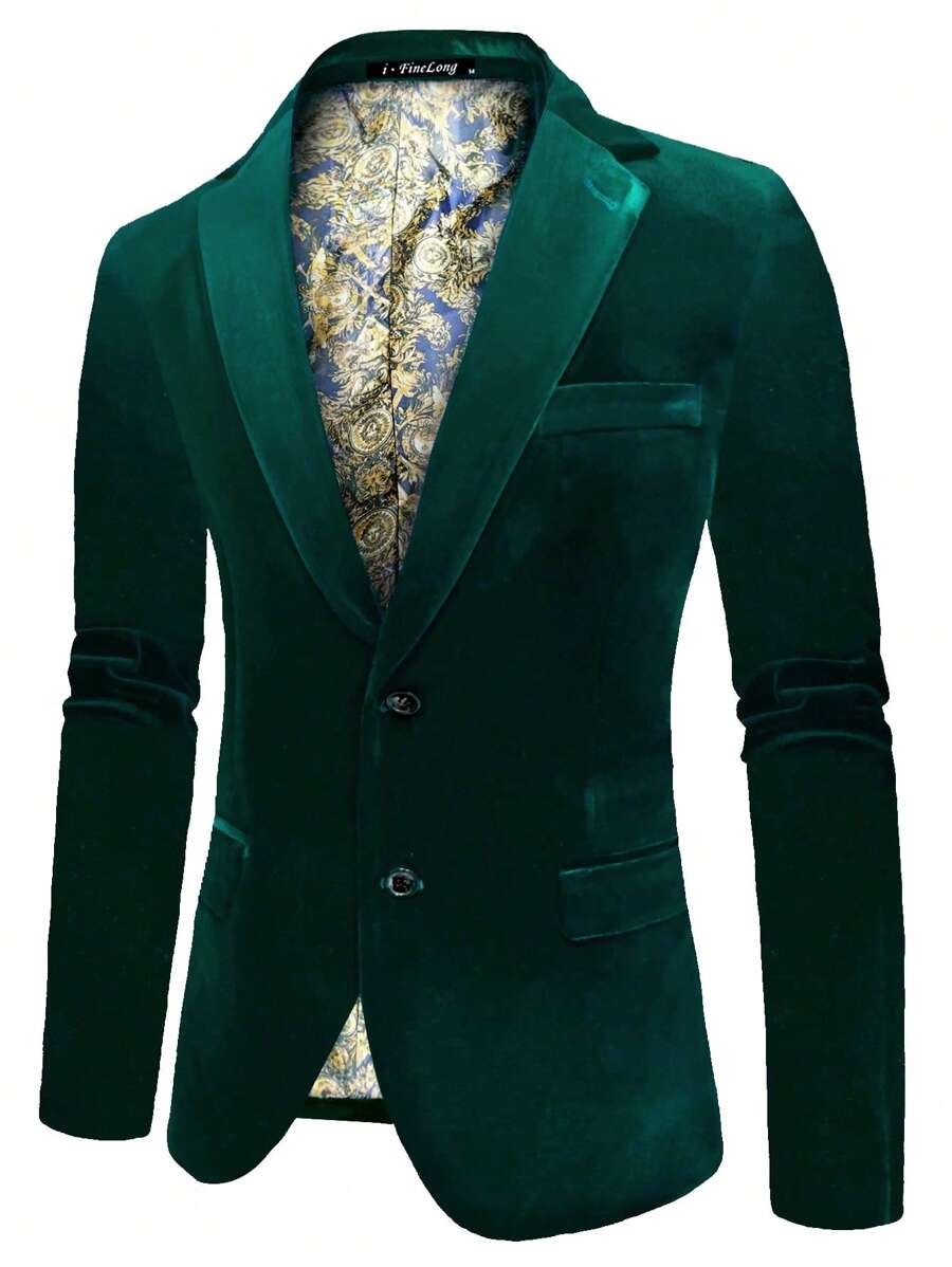 Men Single Breasted Blazer | SHEIN USA