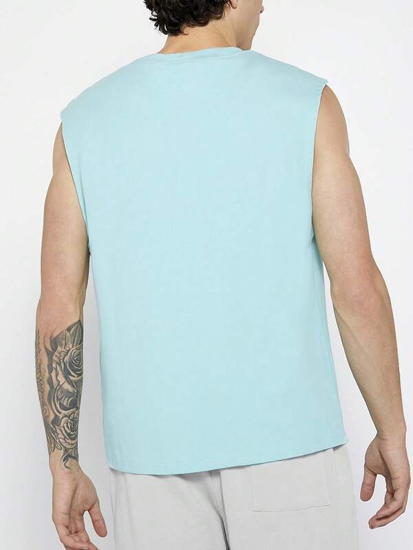 Manfinity Basics Men Solid Tank Top | SHEIN USA