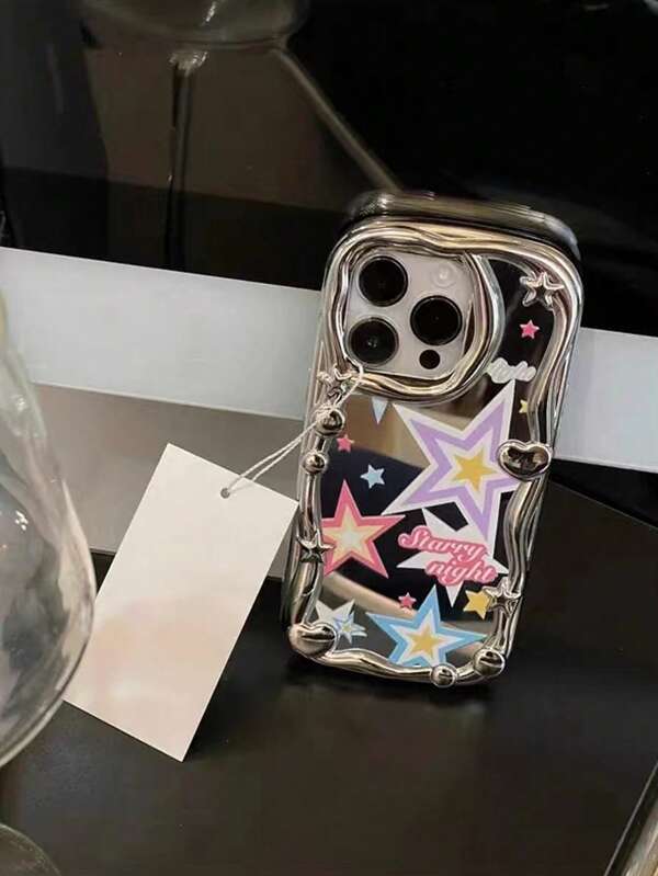 Coque de téléphone à motif étoile compatible avec iPhone 15/15Pro/15Plus/15Promax | Mode en ...