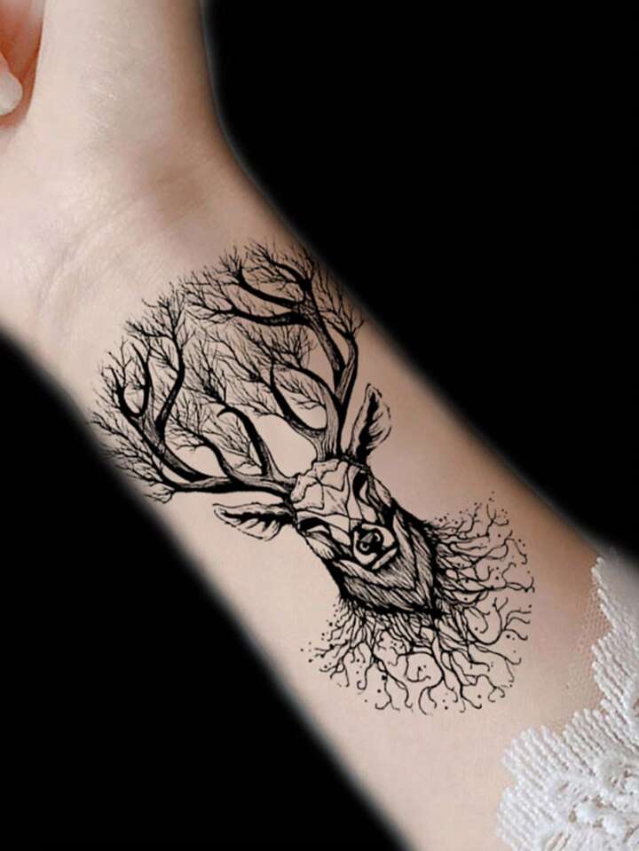 Stag Tattoo Tree