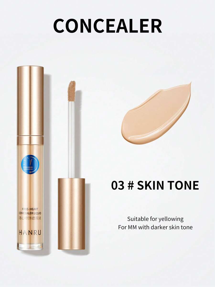 HANRU Liquid Concealer,Long-Lasting Liquid Concealer, Even Skin Tone ...