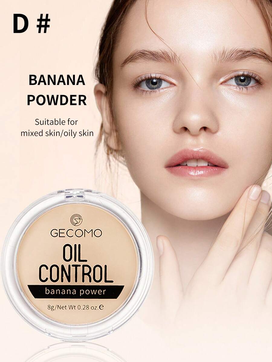 GECOME Oil Control Banana Powder,Waterproof Oil-Controlling Long ...