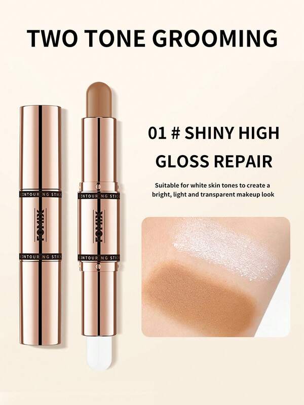 De longa duração A prova de manchas Brilho Fosco Contorno e Bronzer ...