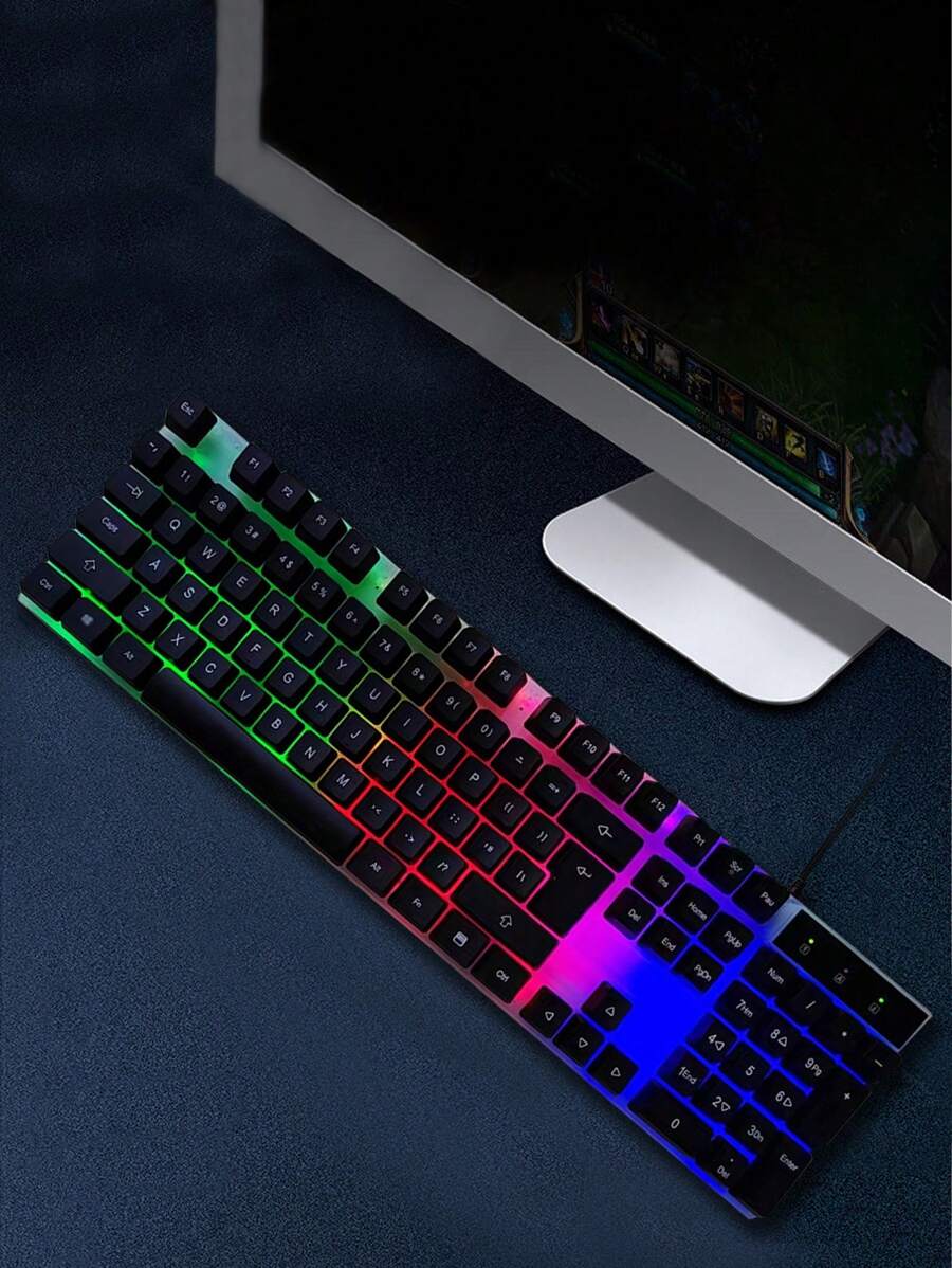 1pc Wired Gaming Mechanical Keyboard | SHEIN USA