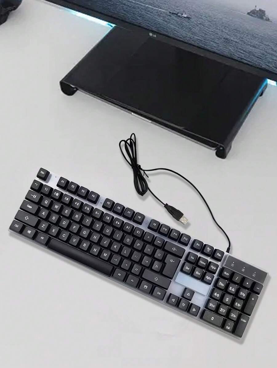 1pc Wired Gaming Mechanical Keyboard | SHEIN USA
