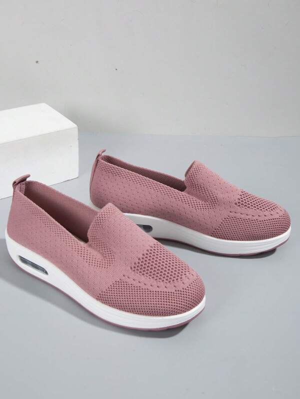 Women Minimalist Slip On Rocking Shoes, Sporty Sneakers | SHEIN USA