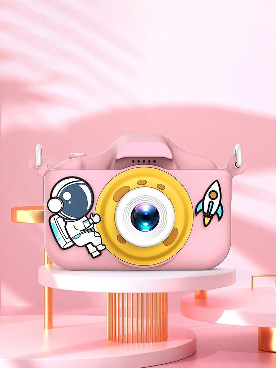 Astronaut Pattern 2000W Pixel Portable Cartoon Cute Mini Camera | SHEIN USA