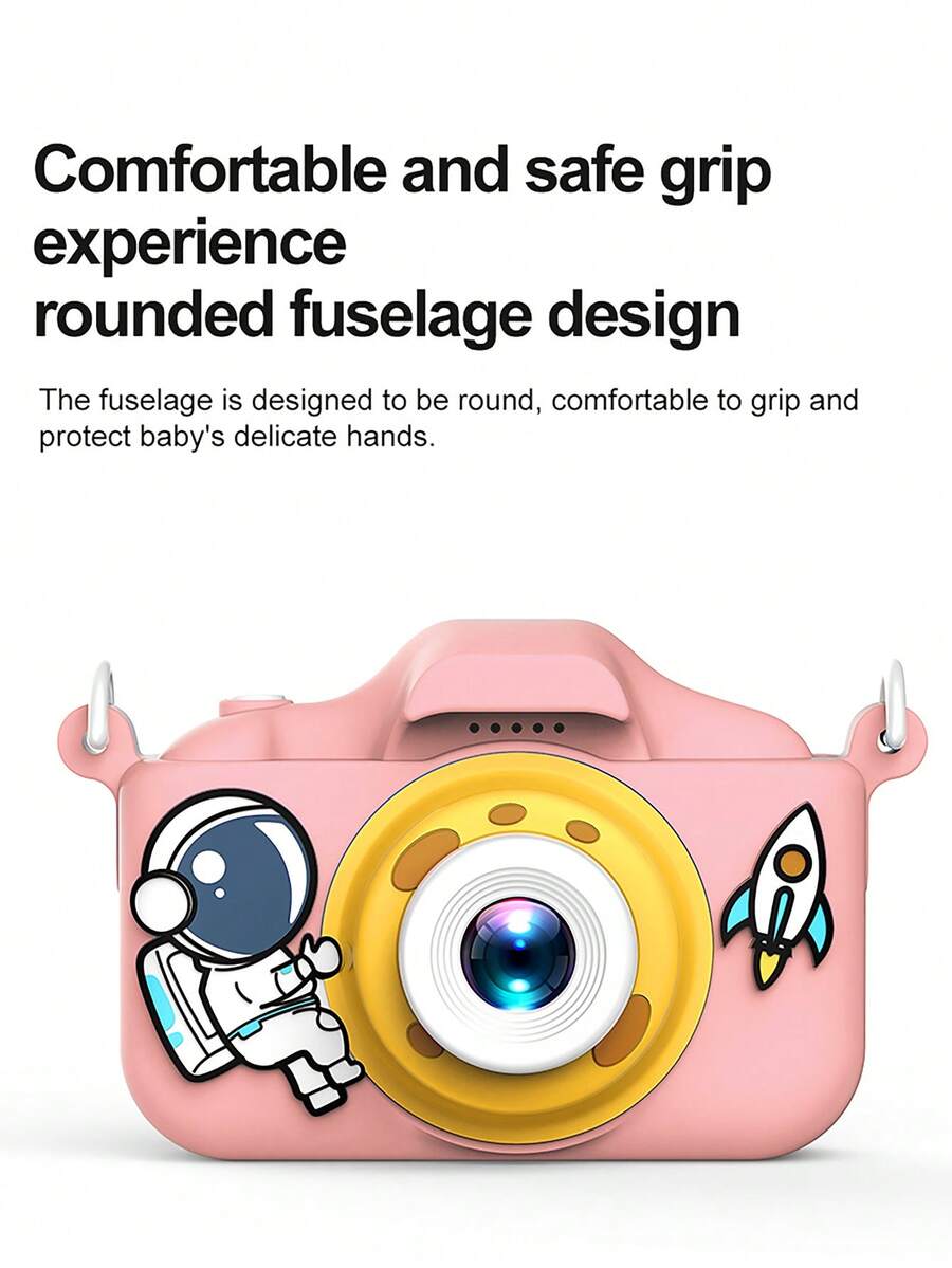 Astronaut Pattern 2000W Pixel Portable Cartoon Cute Mini Camera | SHEIN USA