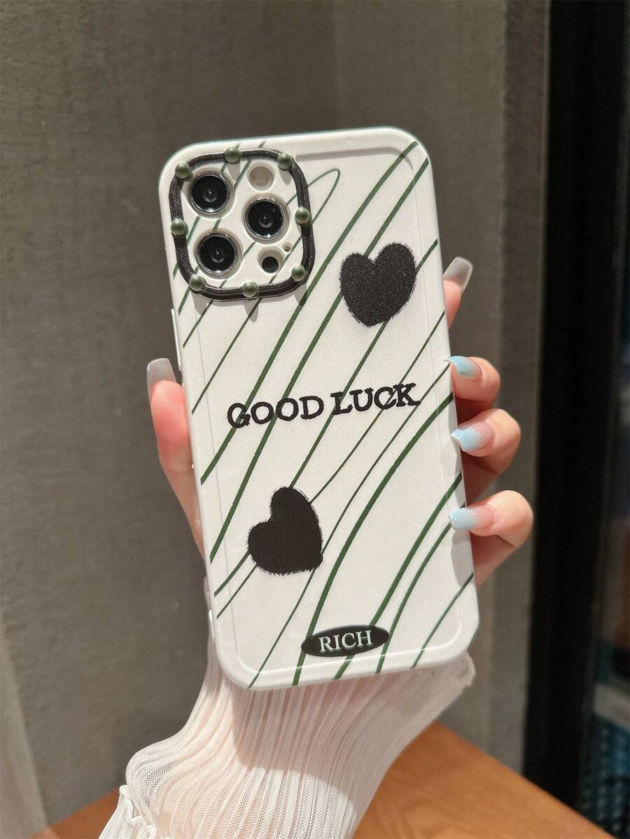 Heart Pattern Phone Case | SHEIN USA