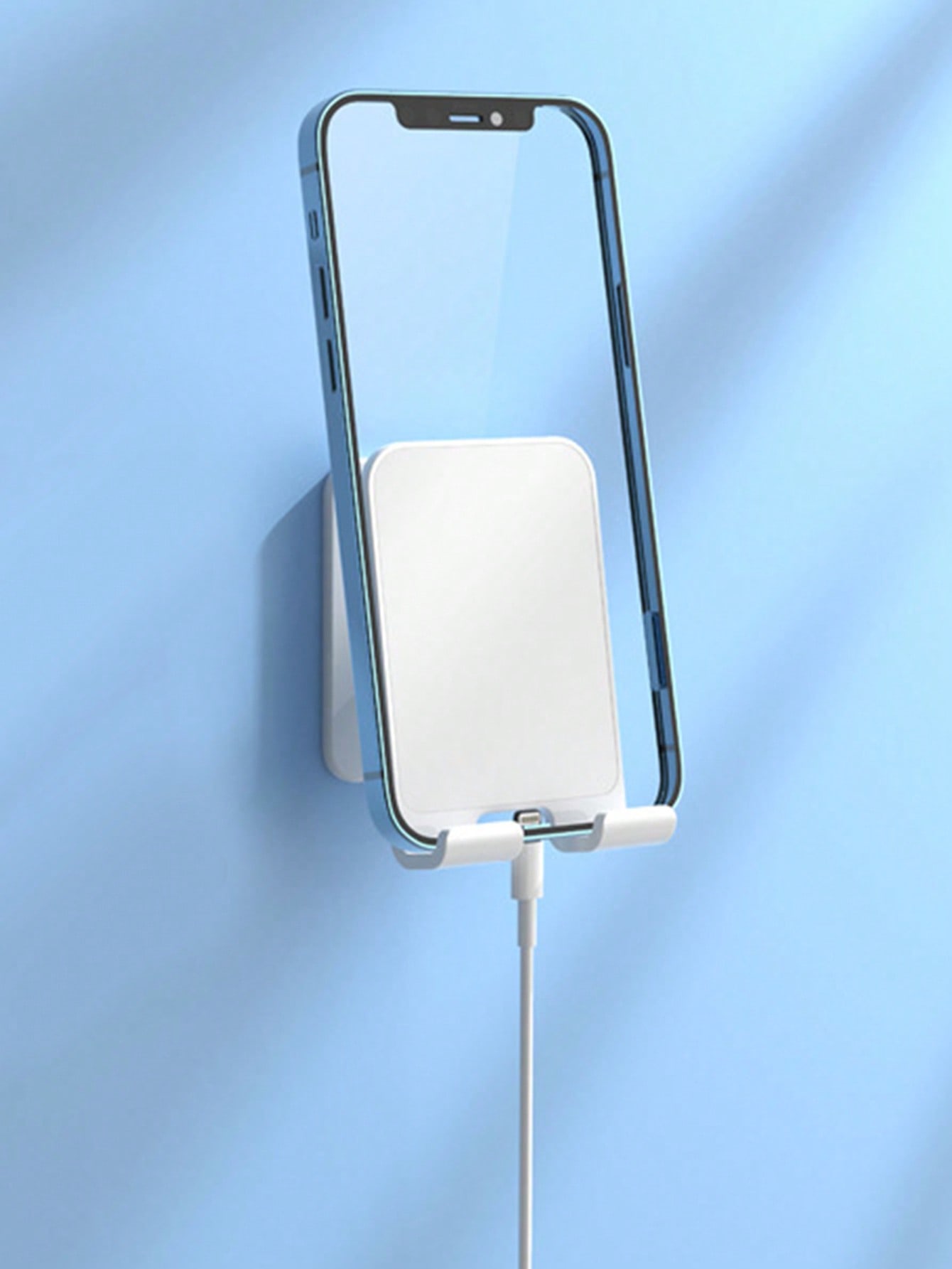 1pc Adjustable Wall Mounted Phone Holder