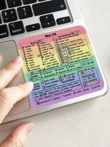 Laptop Shortcut Stickers Compatible With Macbook | SHEIN USA
