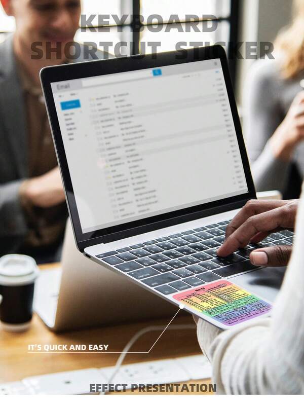 Laptop Shortcut Stickers Compatible With Macbook | SHEIN USA