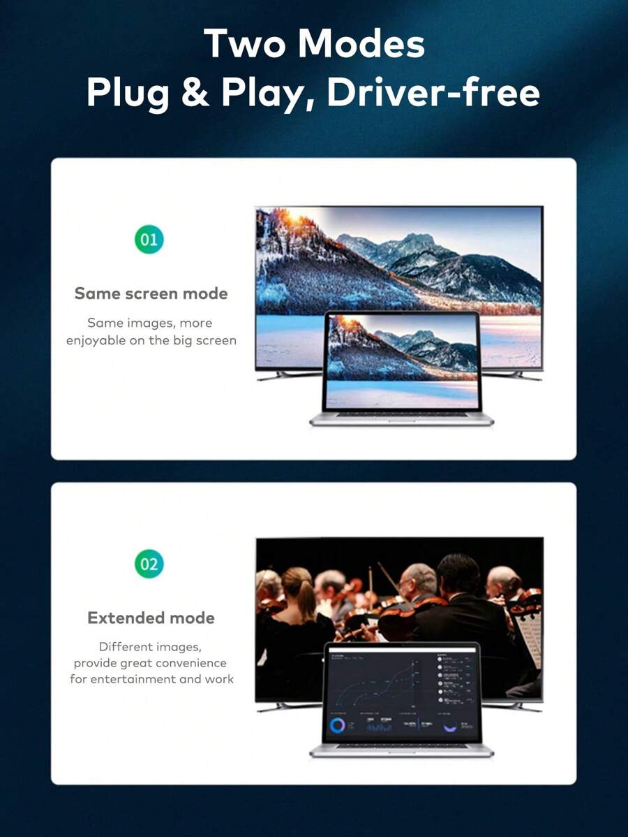 USB C To HDMI Cable 8K 6FT, Anti-Interference Plugs, Aluminum Type-C To ...