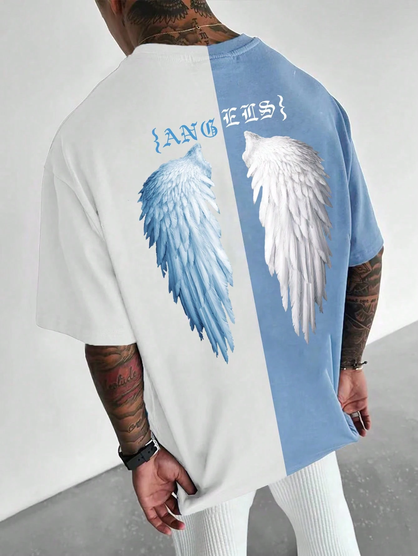 Manfinity EMRG Men T-Shirts Fit Crew Neck Short Sleeve Graphic Tee ...