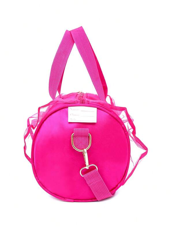 Dance Bag Cross-Shoulder Dance Bag Ballet Bag pink | SHEIN USA