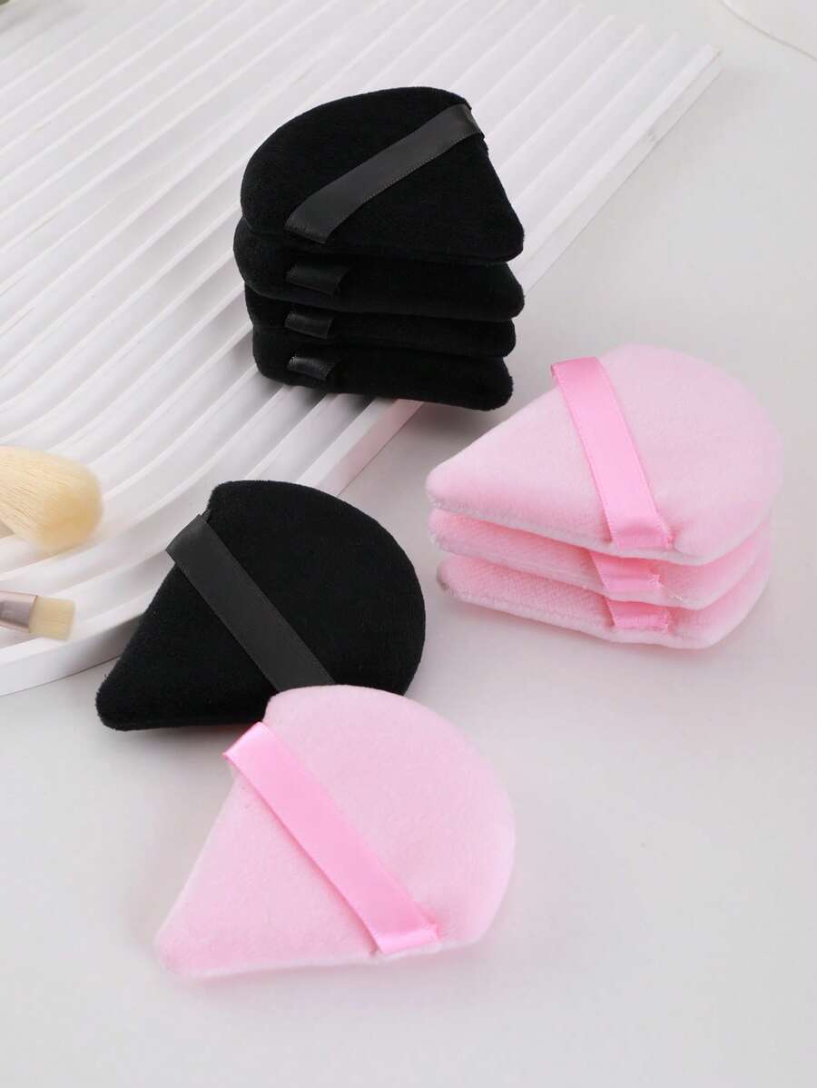 makeup puff,10 pieces of triangular dry powder puff honey powder puff ...