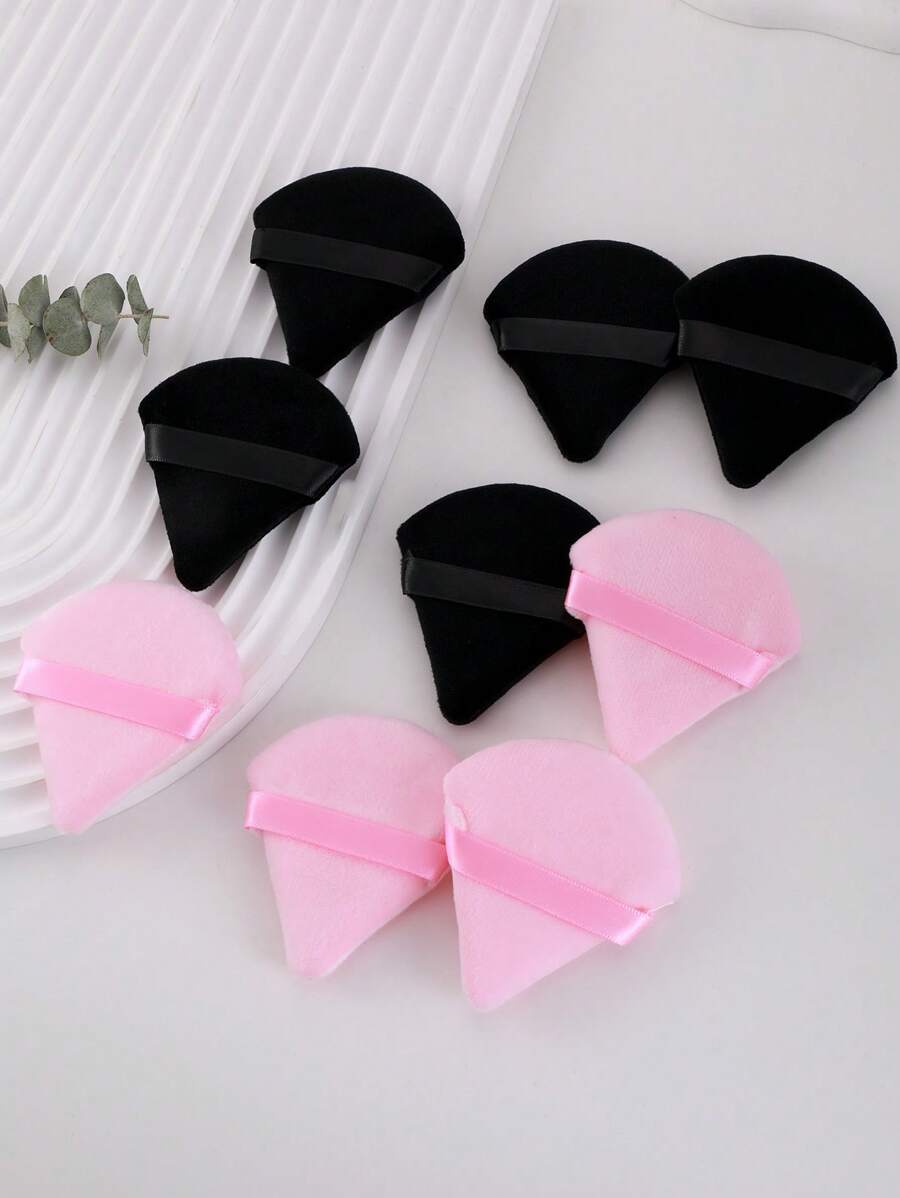 makeup puff,10 pieces of triangular dry powder puff honey powder puff ...