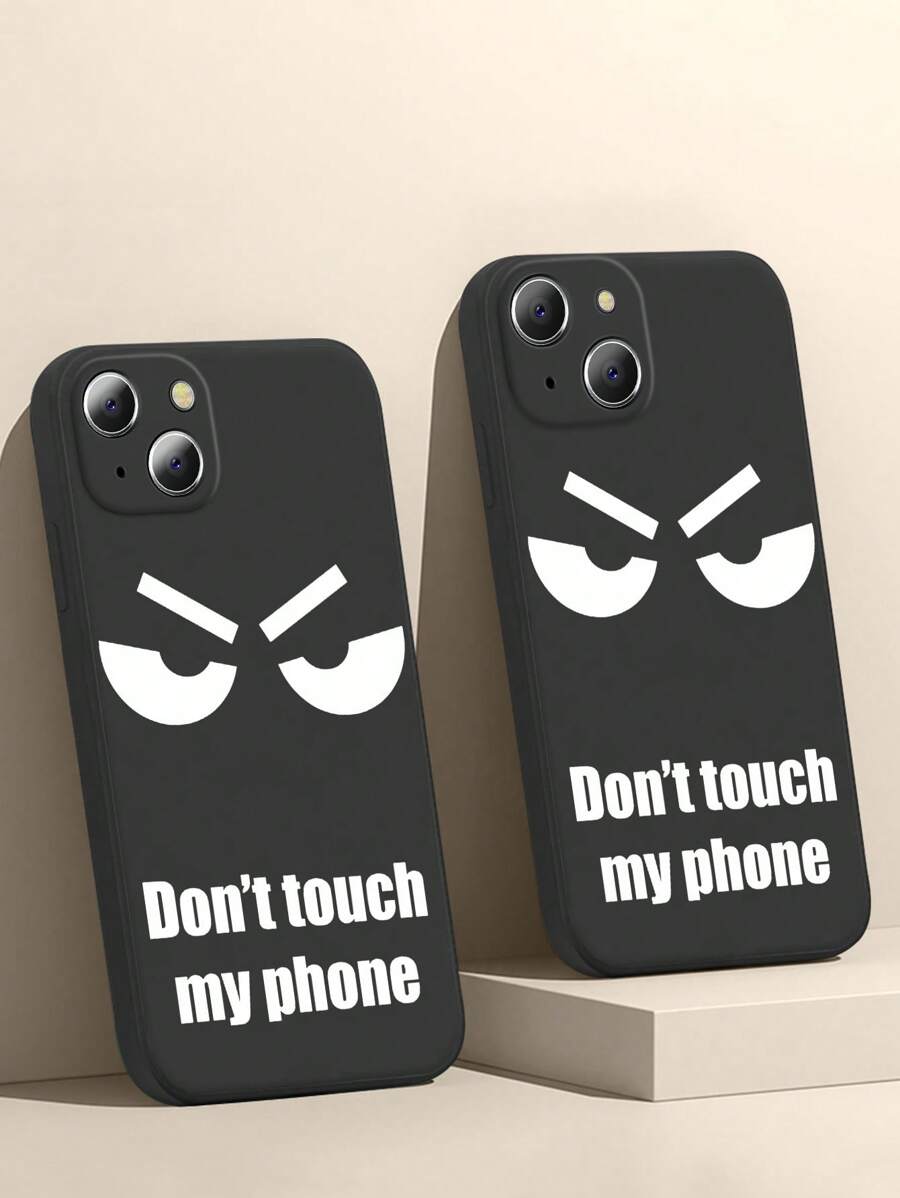 Slogan Graphic Anti-fall Phone Case | SHEIN USA