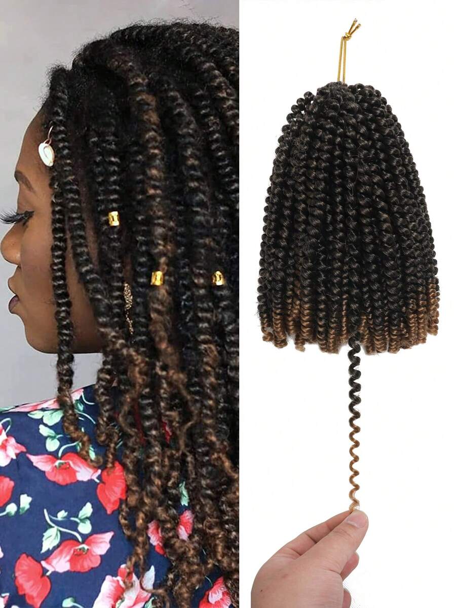 1pack Spring Twist Crochet Hair For Butterfly Locs Soft Locs, Bomb ...
