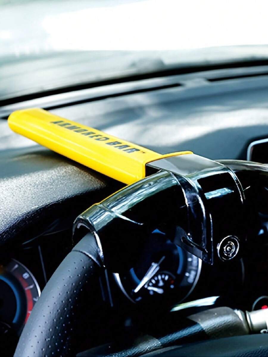 Car Steering Wheel Lock Universal Heavy Duty Anti-Theft Car/Van Rotary ...