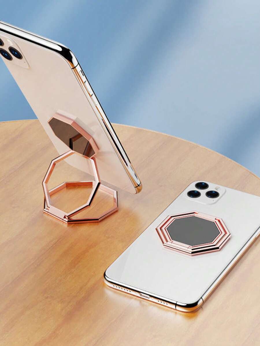 Ring Stand Multi-Functional Rotating Metal Foldable Mobile Phone Mount ...