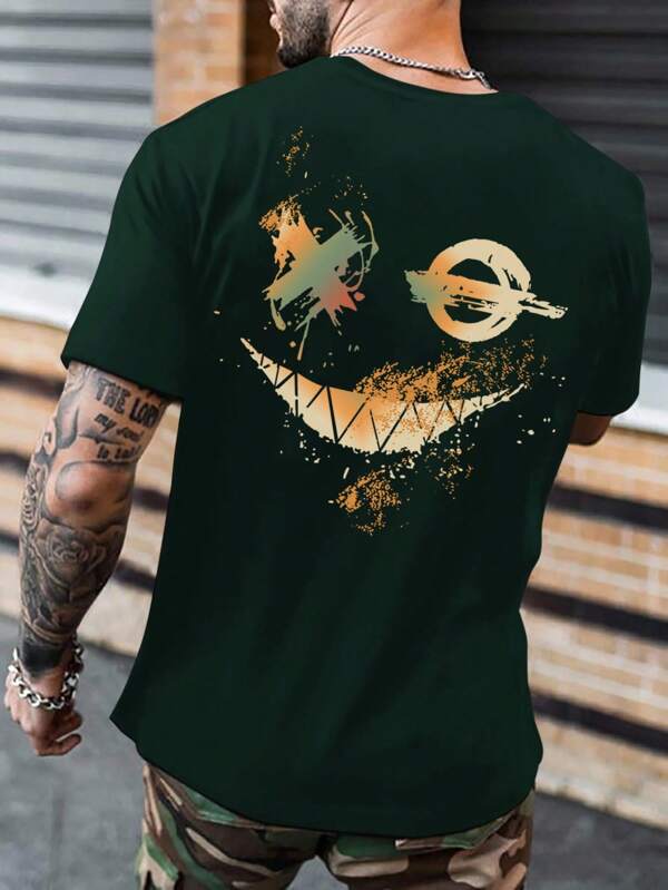 Manfinity LEGND Homme T-shirt Dessin Animé | Mode en ligne | SHEIN FRANCE