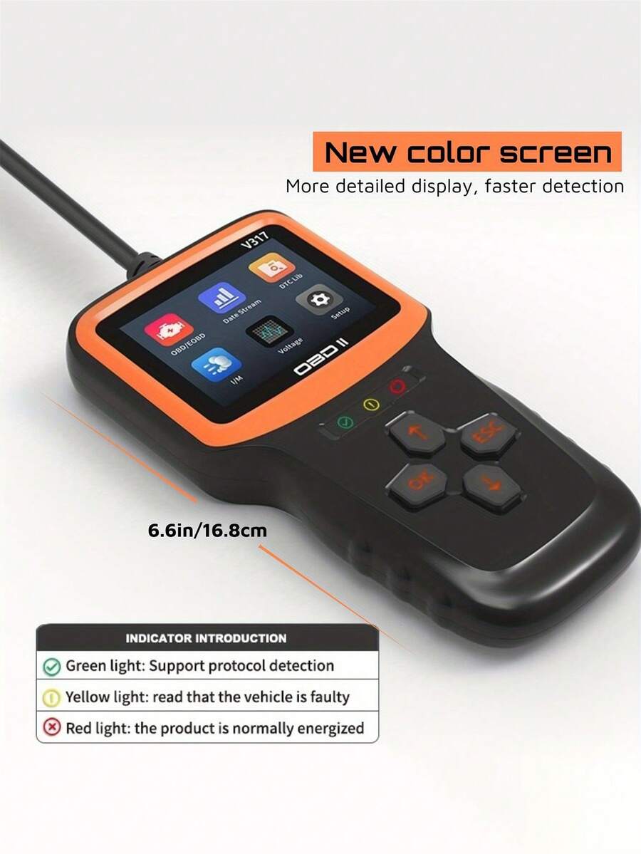 OBD2 Scanner: Auto Check Car Engine & Clear Fault Codes - Diagnostic ...