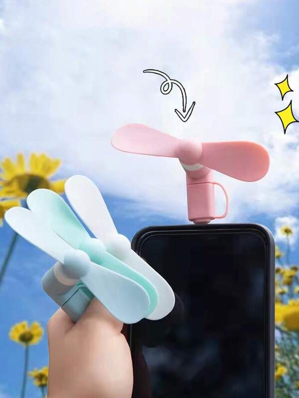 Portable Mini Phone Fan | SHEIN USA