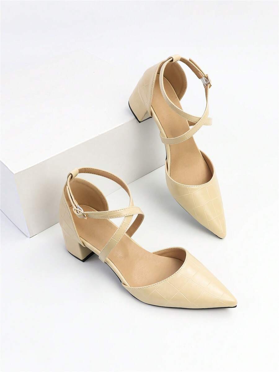 Elegant High Heel Shoes (Random Pattern) | SHEIN USA