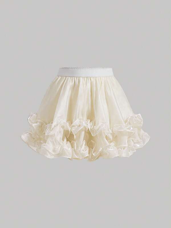 SHEIN MOD High Waist Ruffle Trim Skirt | SHEIN USA