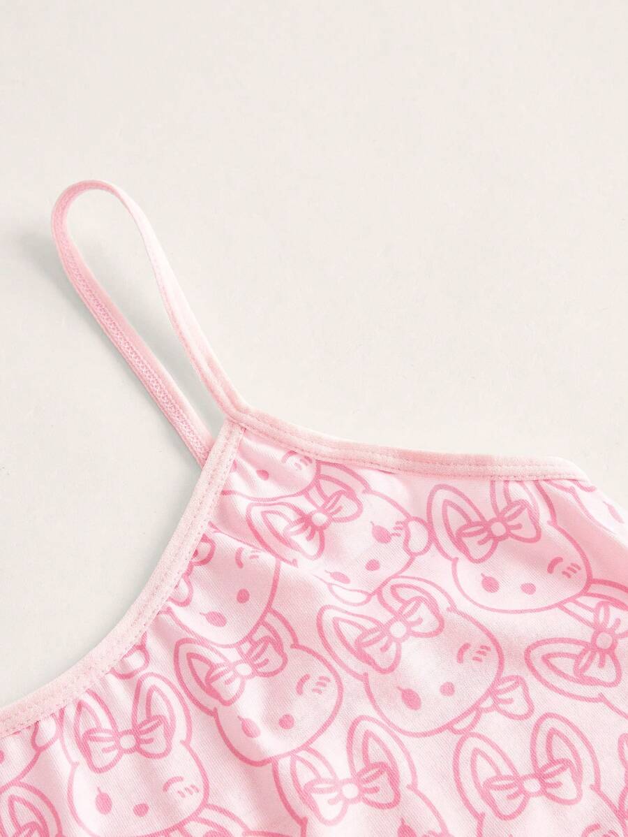 Romwe Kawaii Cartoon Graphic Lingerie Set Shein Usa