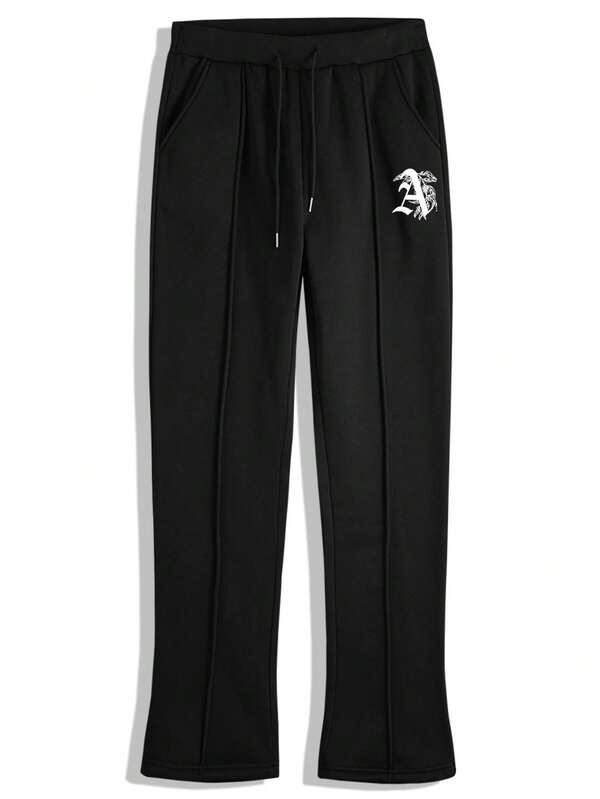 Manfinity EMRG Men Letter Graphic Drawstring Waist Sweatpants | SHEIN USA