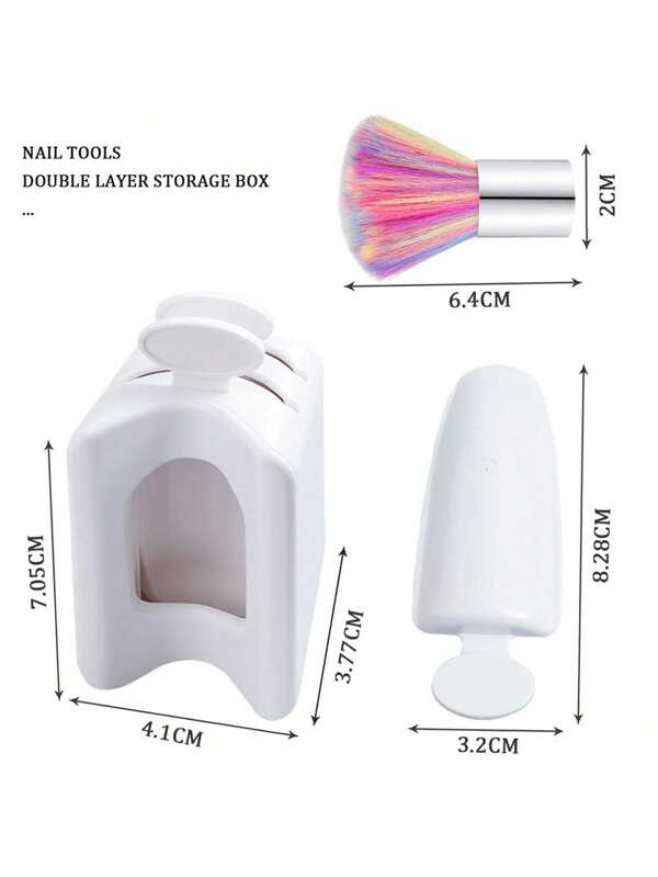 Dip Powder Recycling Tray System With Scoop, Nail Dip Container ...